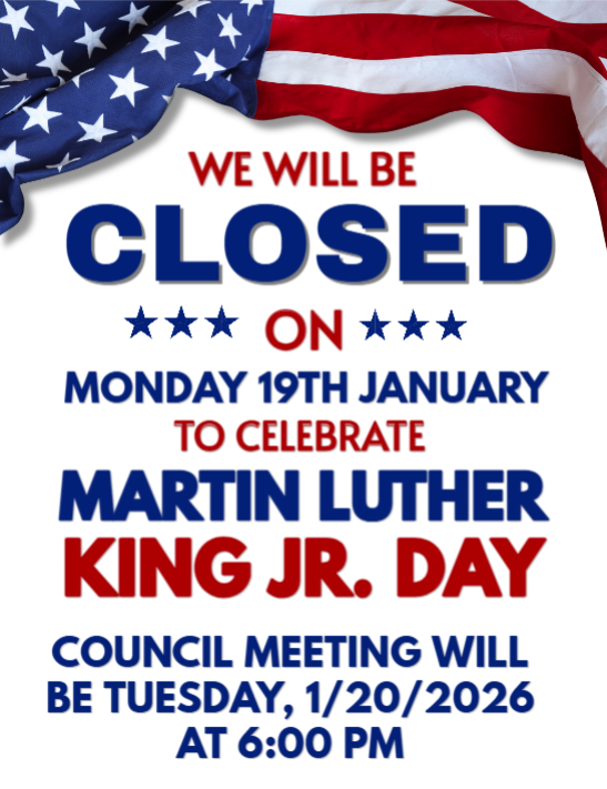 City Offices to be Closed for Martin Luther King Jr. Day - City of ...